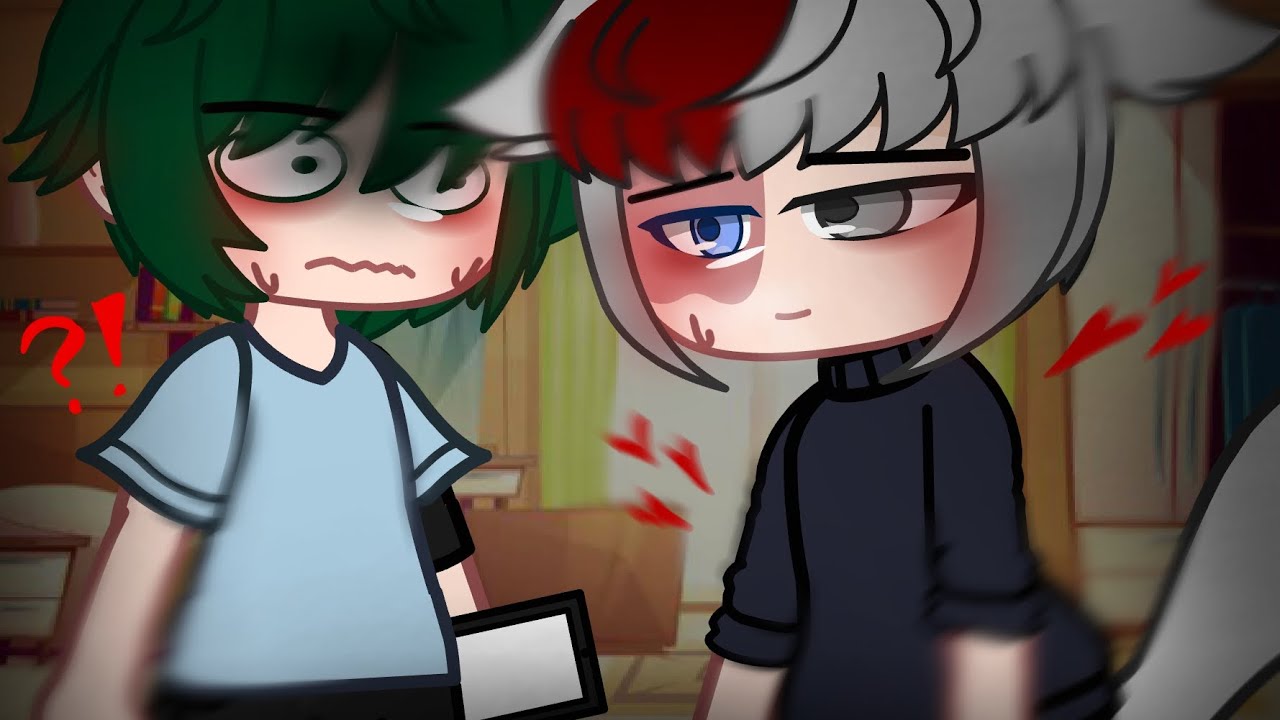 'when Todoroki is ALWAYS ready for Midoriya..-😳🏃‍♂️' || MHA/BNHA ...