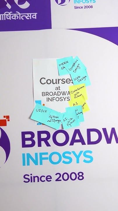 Enjoy 152+ Courses at Broadway Infosys! - YouTube
