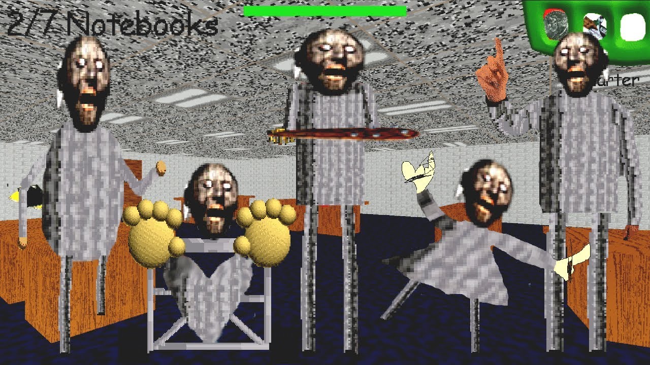 GRANNY MANIA in Baldi Basics MOD - YouTube