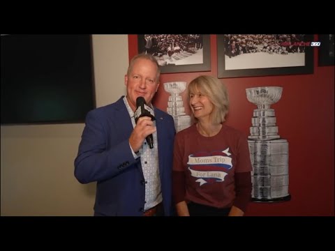 Kyle Keefe guesses whose mom is who for the Colorado Avalanche Players ...