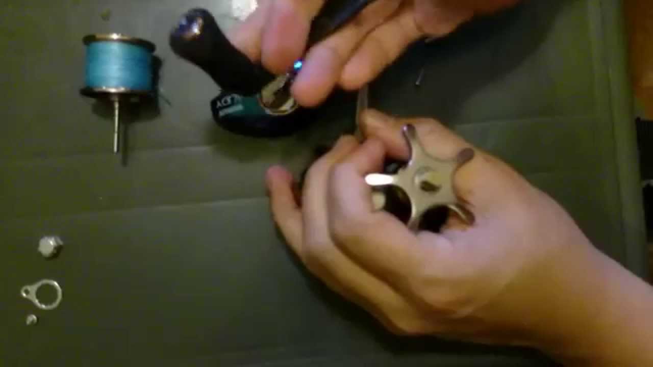 Disassembly BC Reel for Drag Washer Change - YouTube