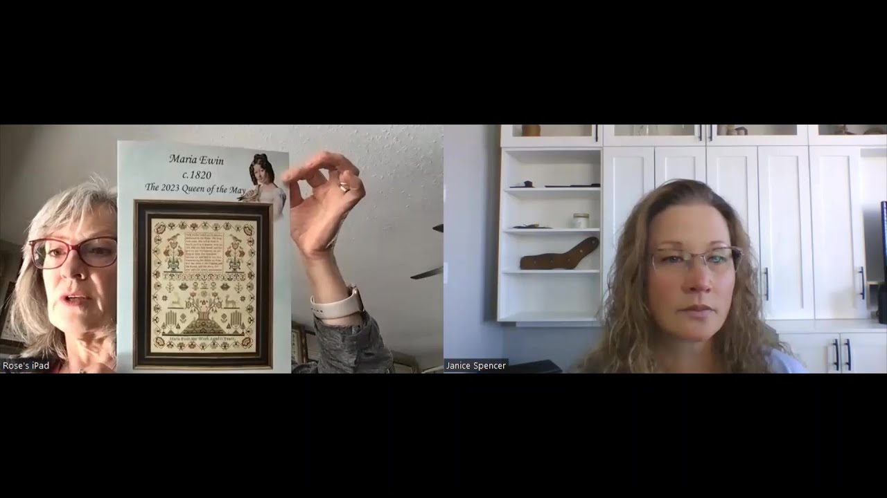 FlossTube #34 ~ Traditional Stitches ~ Lucy Barber, Hannah Campbell ...