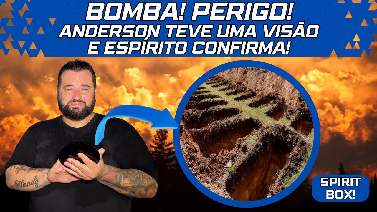 BOMBA! PERIGO! ANDERSON TEVE UMA VISÃO E ESPÍRITO CONFIRMA! - YouTube