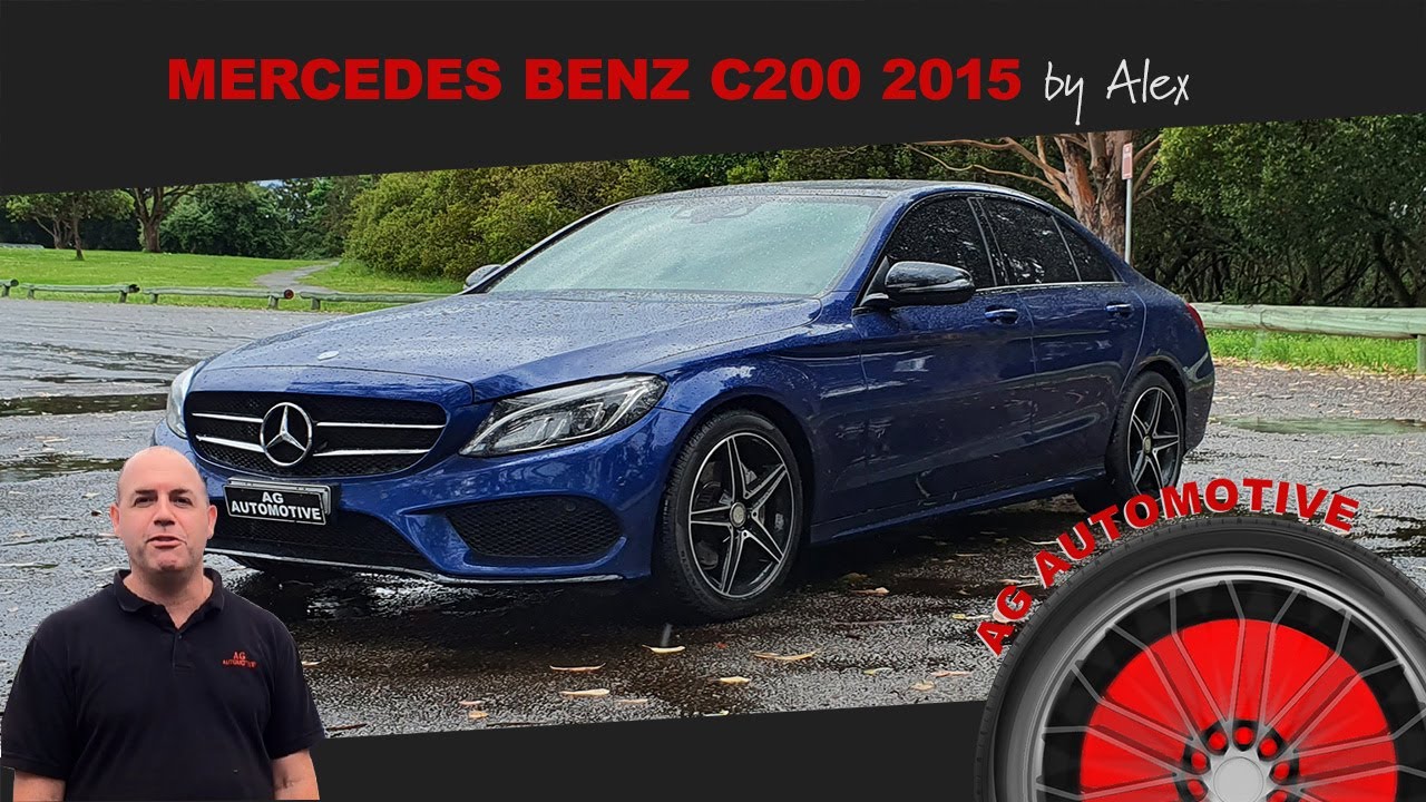 2015 MERCEDES BENZ C200 SEDAN REVIEW. - YouTube