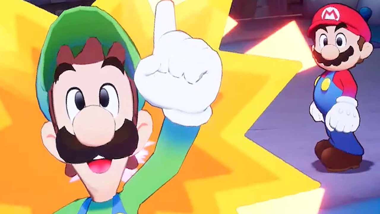 Mario And Luigi Brothership Luigi Logic Gameplay Switch Youtube