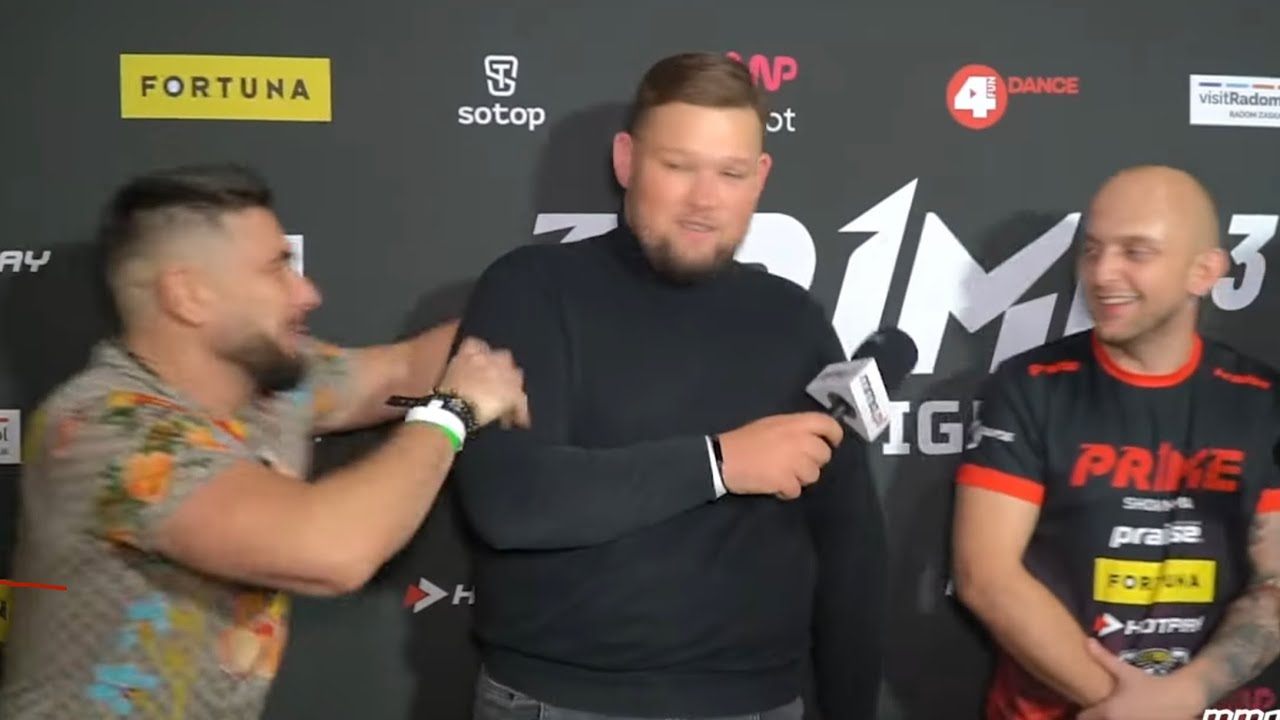 SZALONY REPORTER WARIUJE NA WYWIADZE! CHCE WALKI Z MICHAŁEM CICHYM NA ...