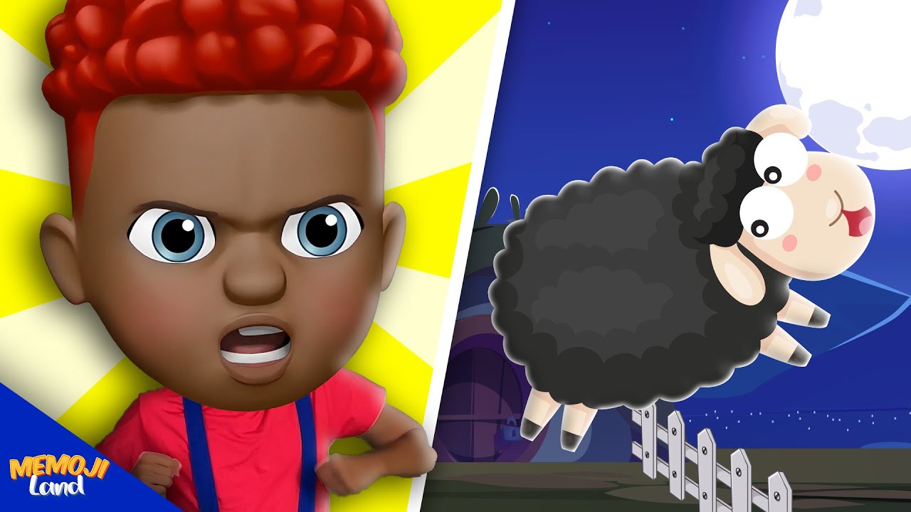 Sleep, Baby Sheep! Sleep with Memoji | Learn Colors & Heroes | Animal ...