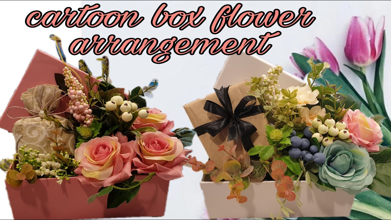 Basic cartoon flower arrangement for begginer #floristry/floral/flower ...