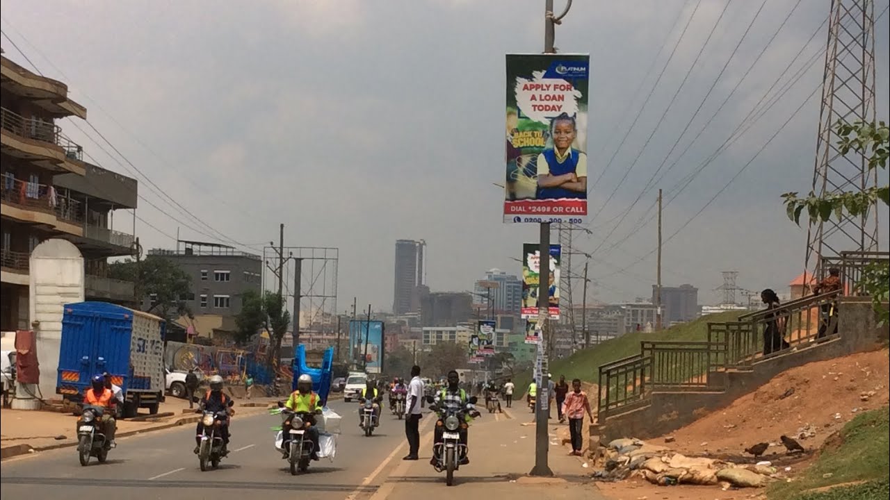 Kampala Flyover Project Progress Update: Current Queen’s Way soon to be ...