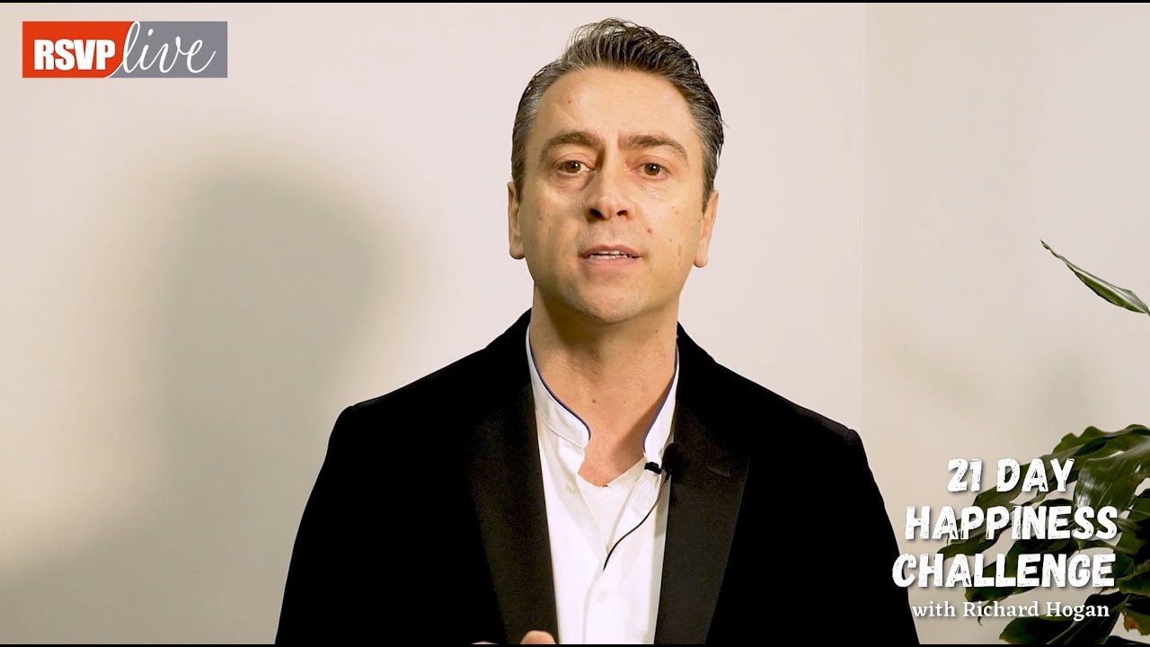 DAY 1 Happiness Challenge with Psychotherapist Richard Hogan - YouTube