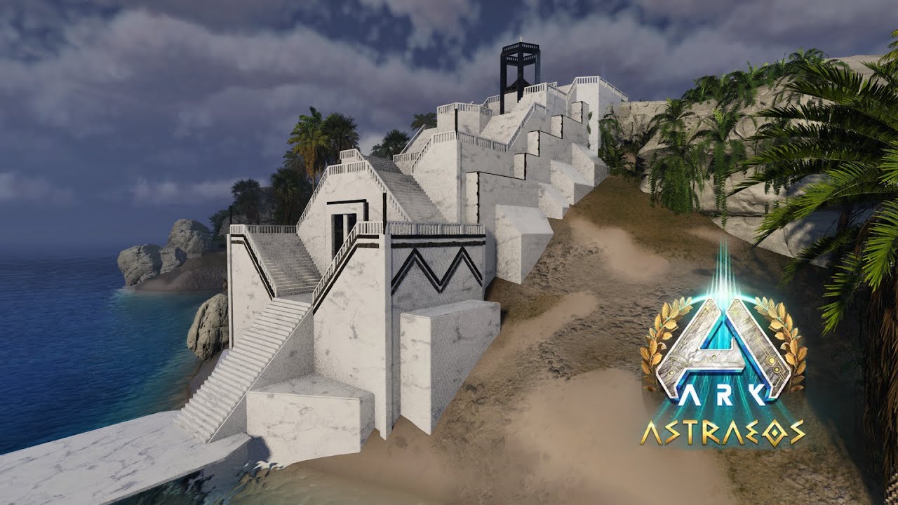 The Start of my Epic Greek Temple | Ark Astraeos [E2] - YouTube