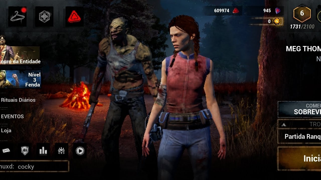 DBD Mobile Gameplay Parte 3 MarcyelBendy: Meg Thomas (Android, IOS). - YouTube