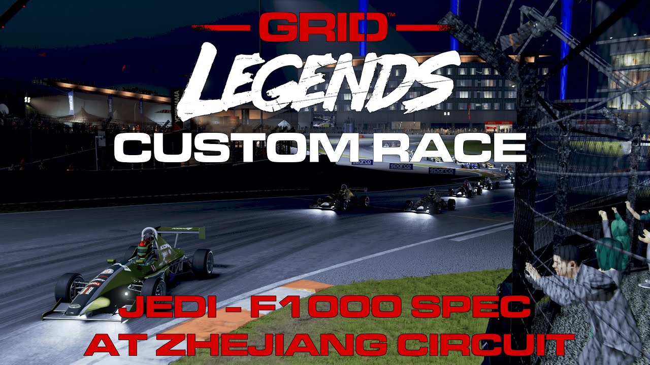 GRID Legends: Jedi - F1000 Spec at Zhejiang Circuit - YouTube