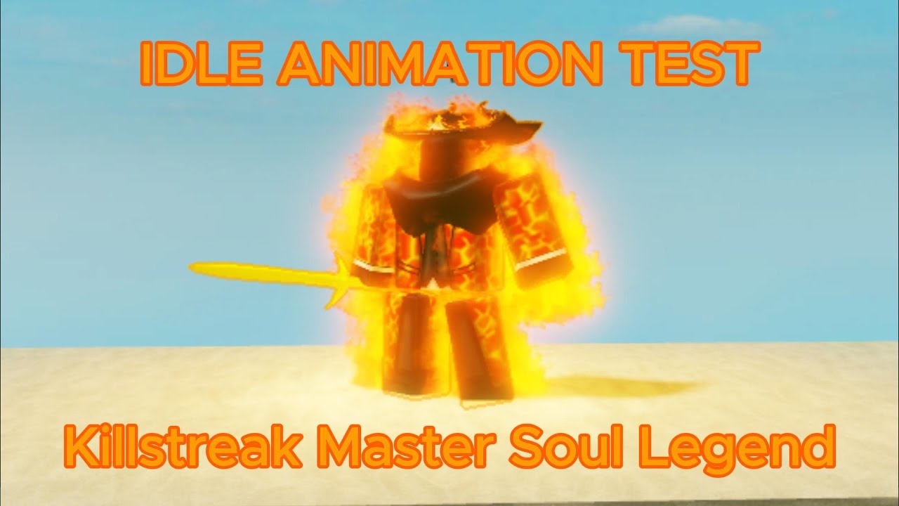 Idle animation test for sword (admin sword showcase) - Killstreak ...
