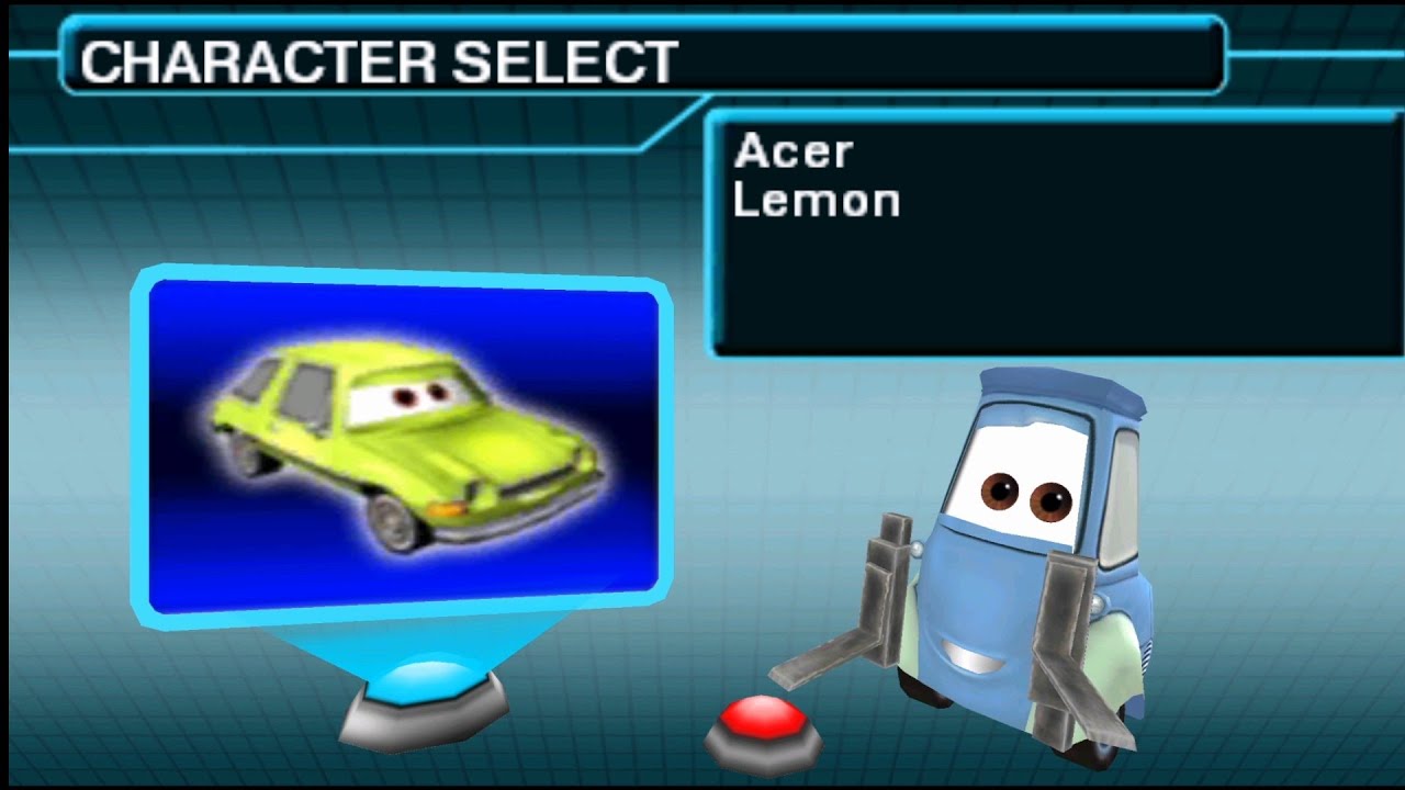 Cars 2 3DS - Acer Gameplay (Citra) - YouTube