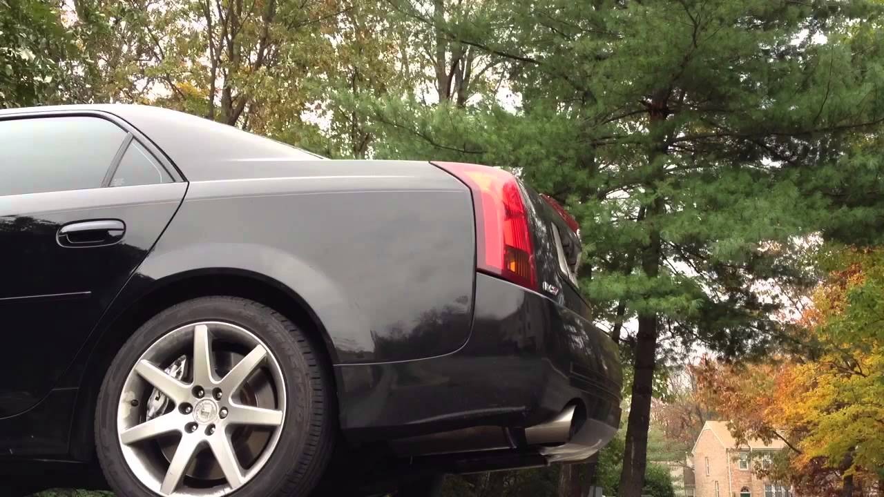 Cts v ls6 cold start magnaflow catback - YouTube