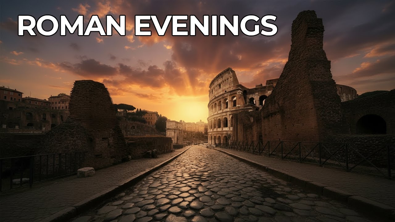 How Romans Spent Their Evenings (A Calm History for Sleep) | Golden ...
