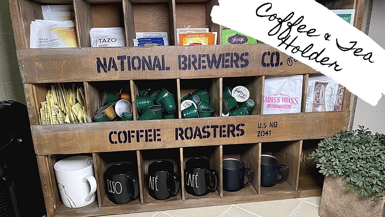 Coffee Crate | COFFEE & TEA STORAGE - YouTube