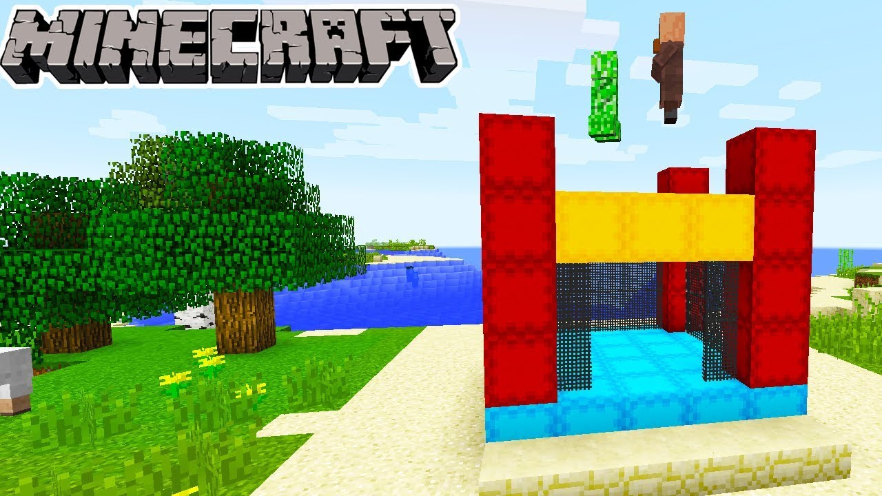 UN CASTILLO HINCHABLE EN MINECRAFT!? Minecraft 1.12.2 MOD SUPER ...