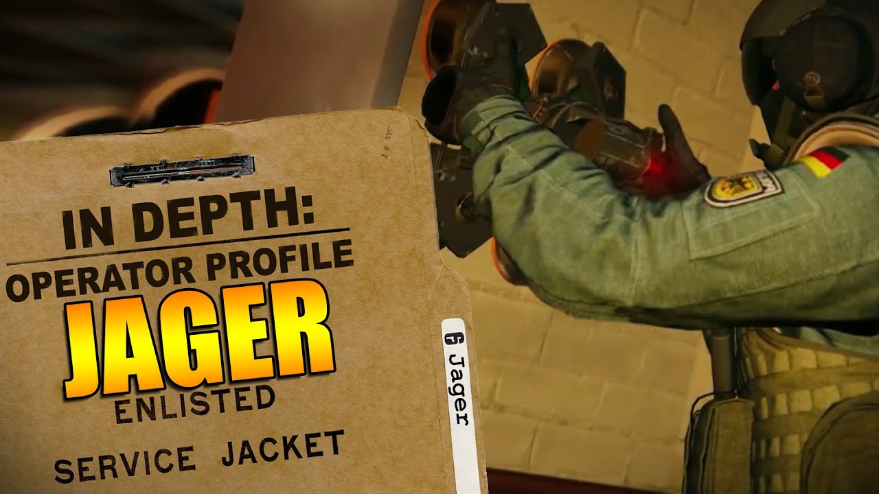 Rainbow Six Siege - Operator Profile: JAGER - YouTube