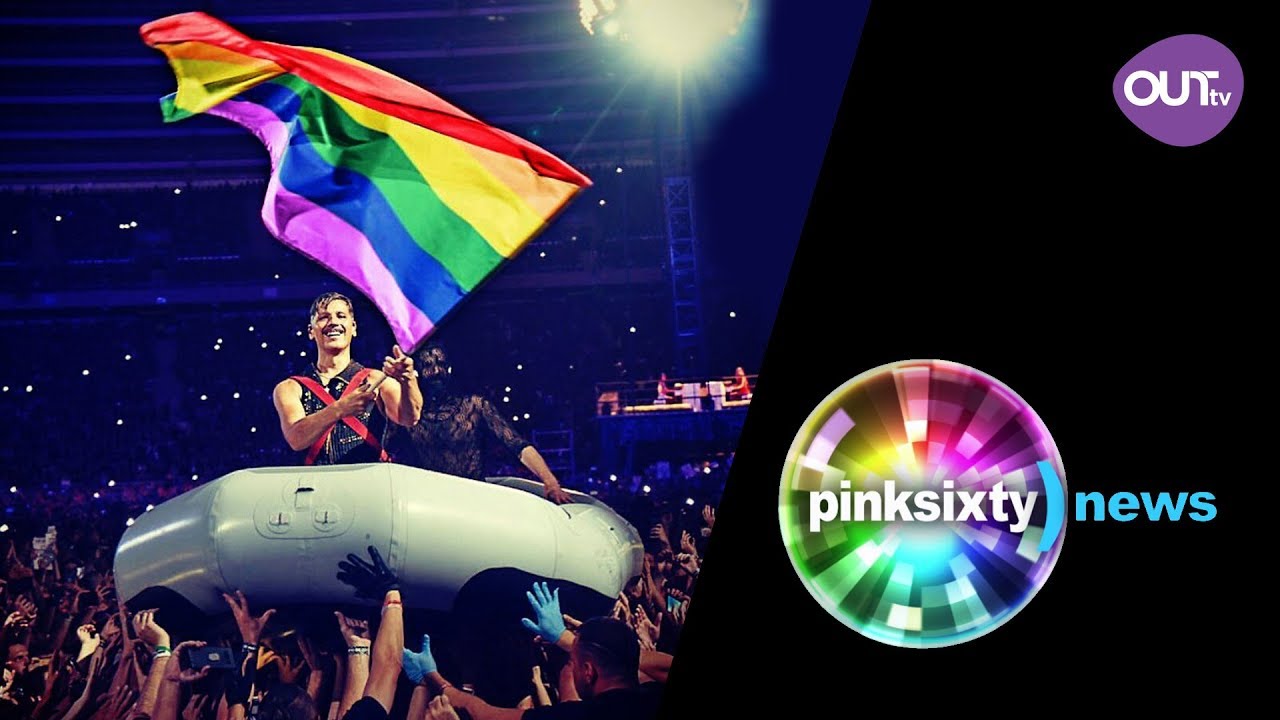 ROCK BAND SUPPORTS LGBT RIGHTS AT GIGS - YouTube