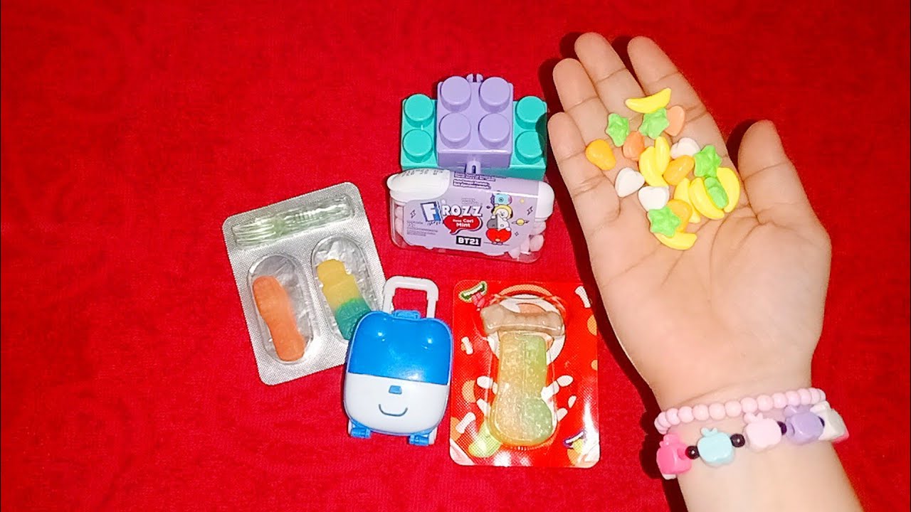 satisfying video with yupi asmr || Lollipop balloon pop toy lolipop ...