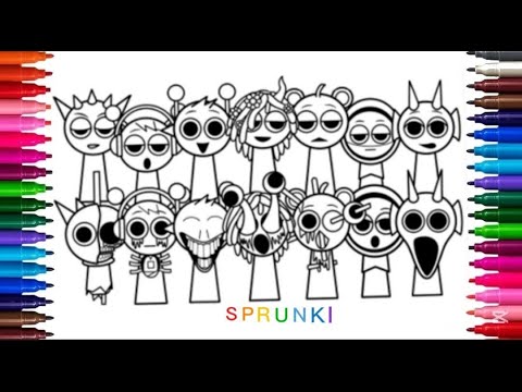 Sprunki New Coloring Pages / Sprunki Phase 2 Coloring - YouTube