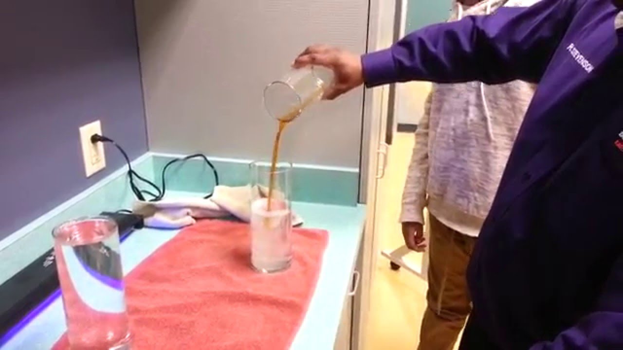 Jesus cleanses you from sin (water illustration) - YouTube