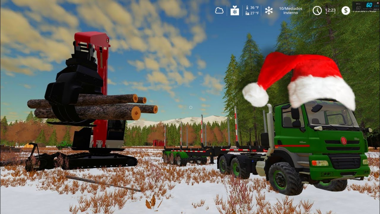 Farming Simulator 19 - Holmakra Map- Forestry - YouTube