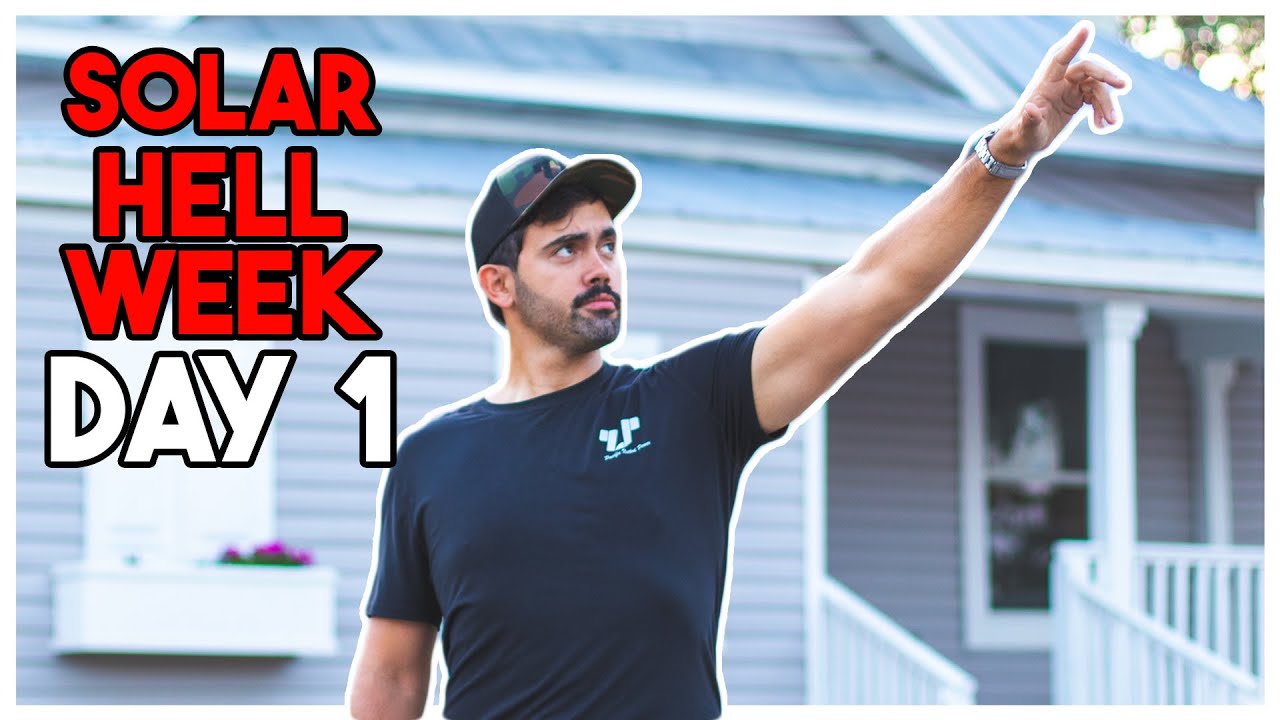 SAVING A SOLAR DEAL and 3 APPOINTMENTS SET - HELL Week With the Wolf Of ...