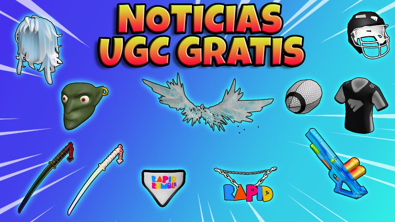 💥NOTICIAS, NUEVO ITEM DE ROBLOX con EFECTOS Y MUCHOS UGC LIMITED GRATIS ...