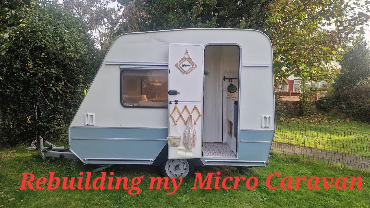 Costs of Renovating my Micro TOURING CARAVAN #caravan - YouTube