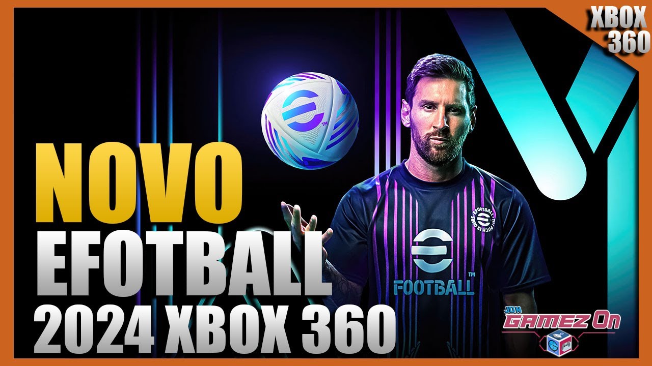 Novo Patch Efootball 2024 Xbox 360 para PES 2018 - YouTube