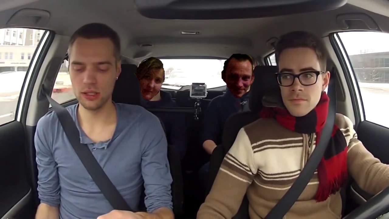 Dj Alex Bit su žmona važiuoja Uberiu - YouTube