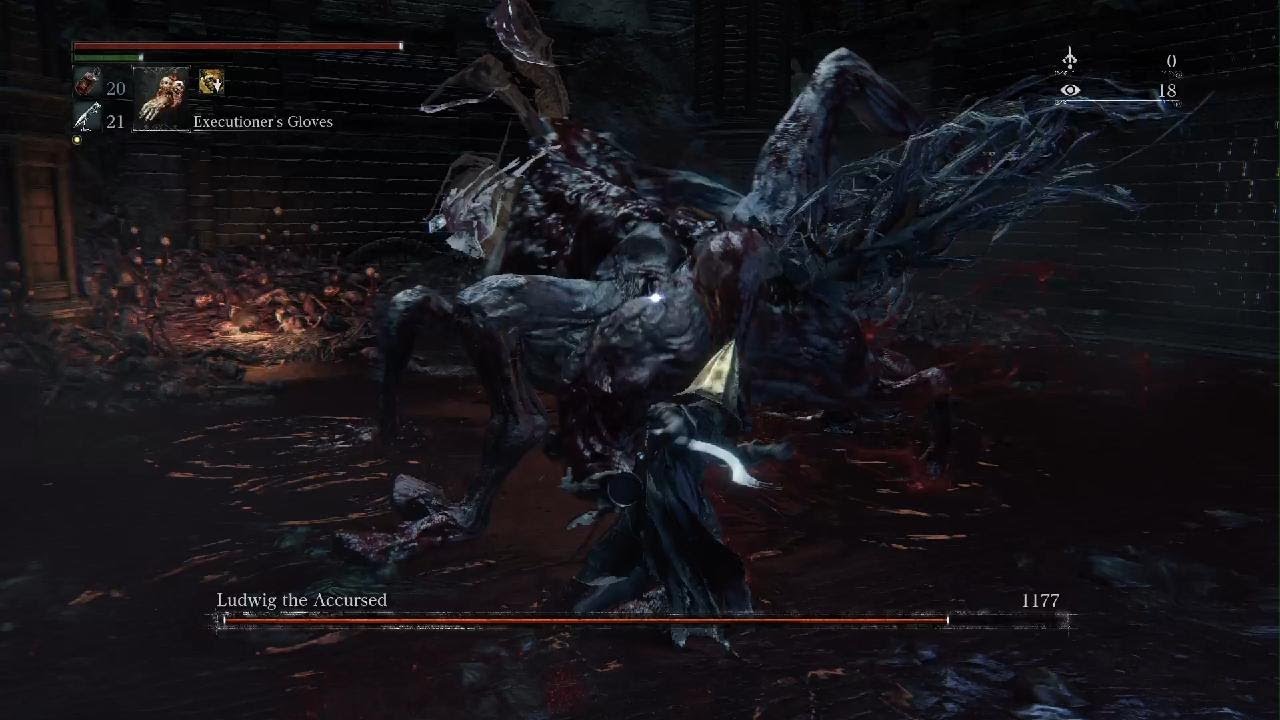 Bloodborne Ludwig, The Holy Blade - YouTube