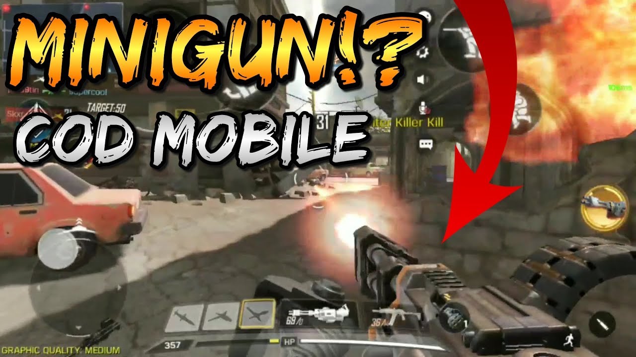 MINIGUN EN COD MOBILE!? | COD Movil Gameplay | Skor! - YouTube