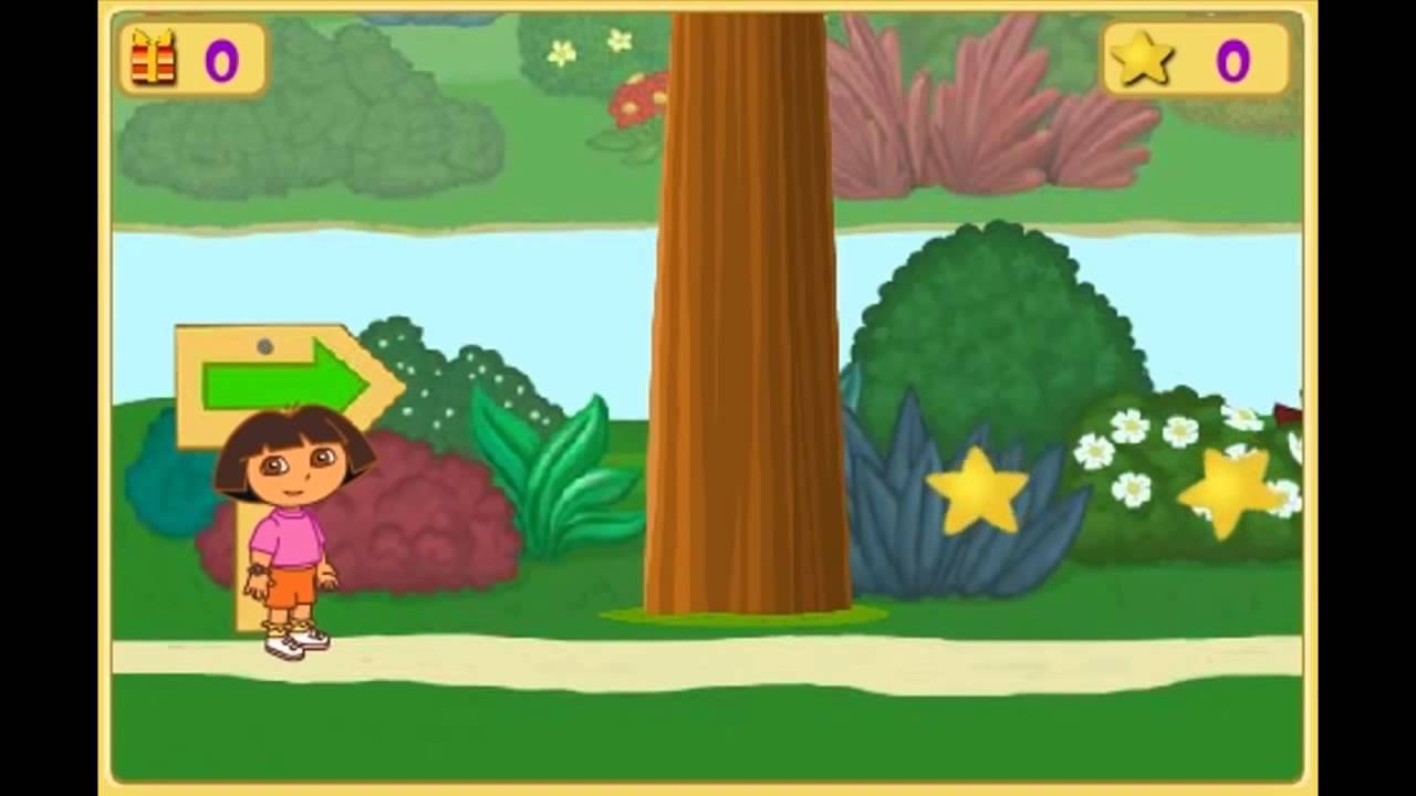 NEW DORA the Explorer 2014 Let's jump! #1 - YouTube
