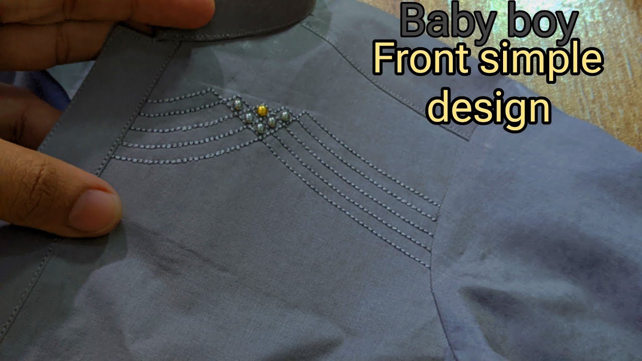Baby boy design baby boy clothes baby boy front design banane Ka tarika ...