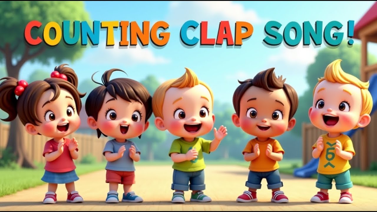 🎶 The Counting Clap Song | Fun Counting Song for Toddlers ...