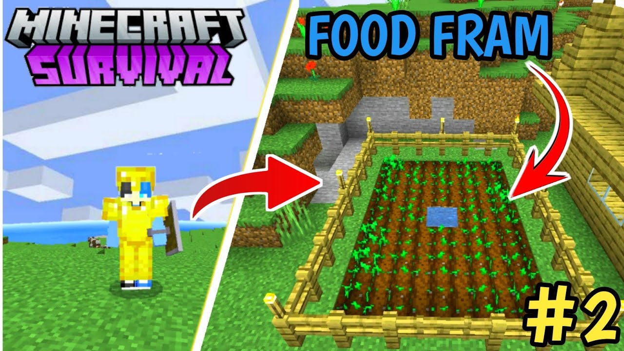 Minecraft survival series part-2 😁😃♥️ #viralvideo #youtubevideo - YouTube