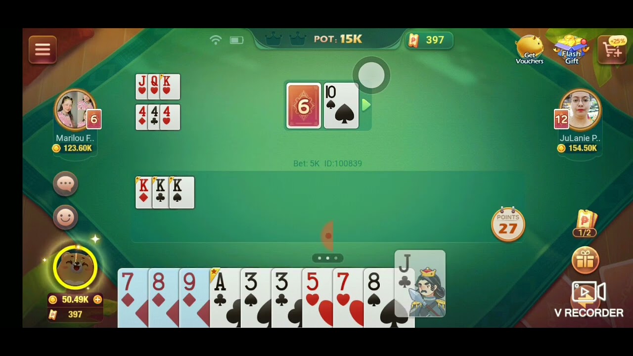 TONGITS GO GAME 1 - YouTube