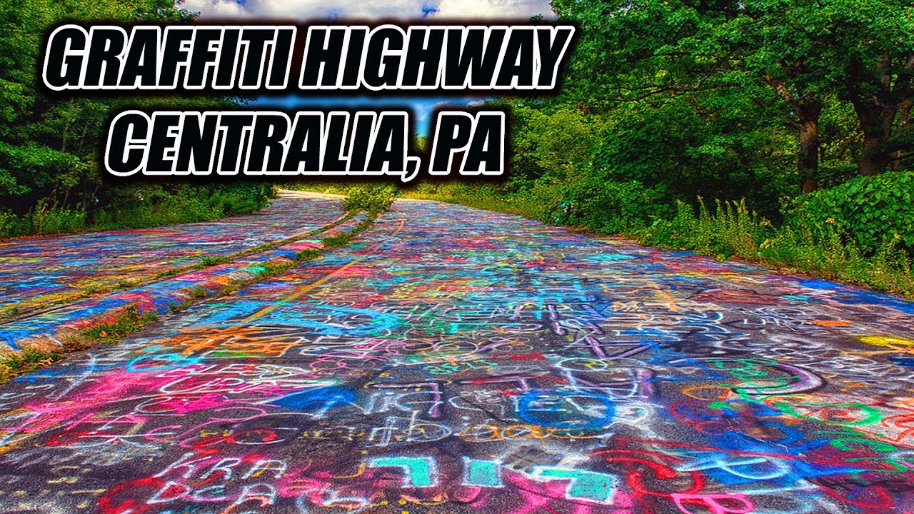 A Walk Down Graffiti Highway Centralia - YouTube