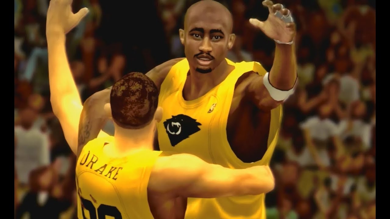 2PAC PLAYING BASKETBALL IN NBA 2K14 - YouTube