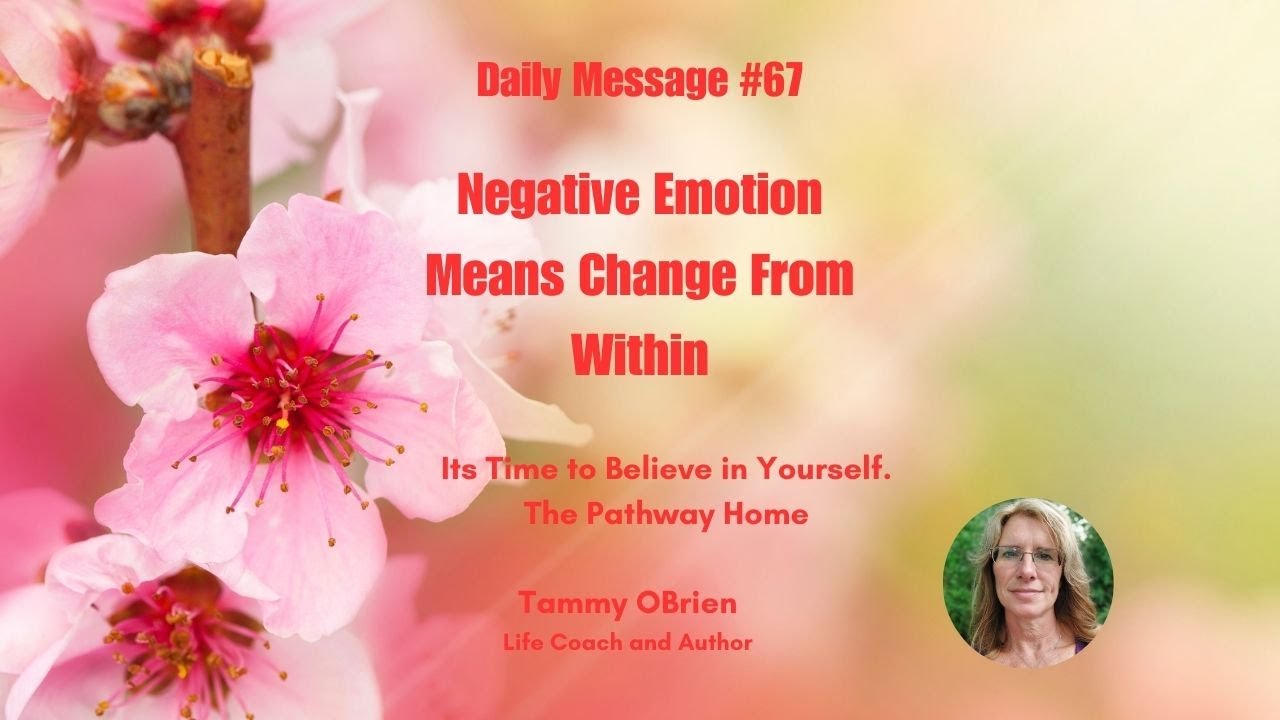 Day 67 Negative Emotions Means Change From Within // Daily Empowerment ...