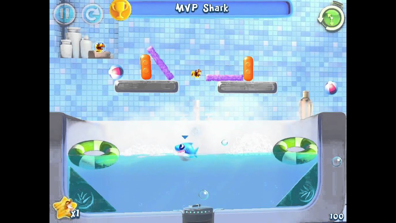 Shark Dash Level 1-19 Home World 1 Walkthrough - YouTube