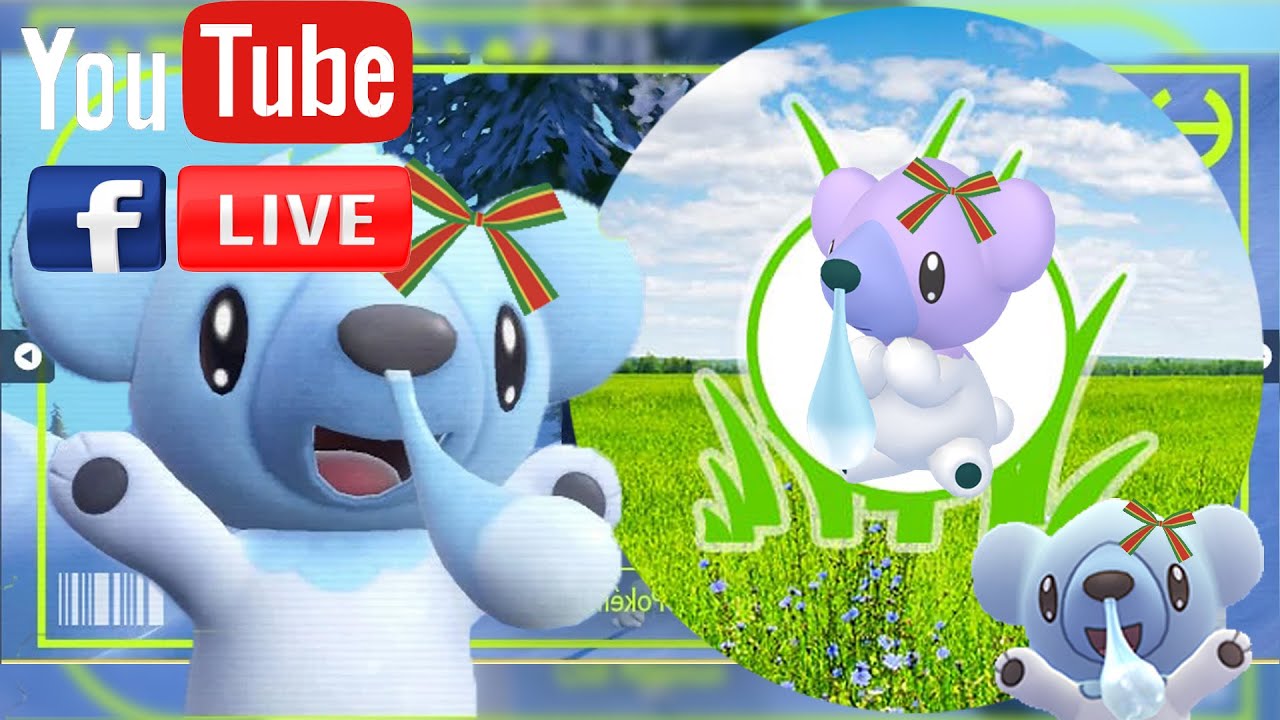 戴著蝴蝶結的噴嚏熊聚焦時刻 Holiday-themed ribbon Cubchoo Spotlight Hour in Pokemon ...