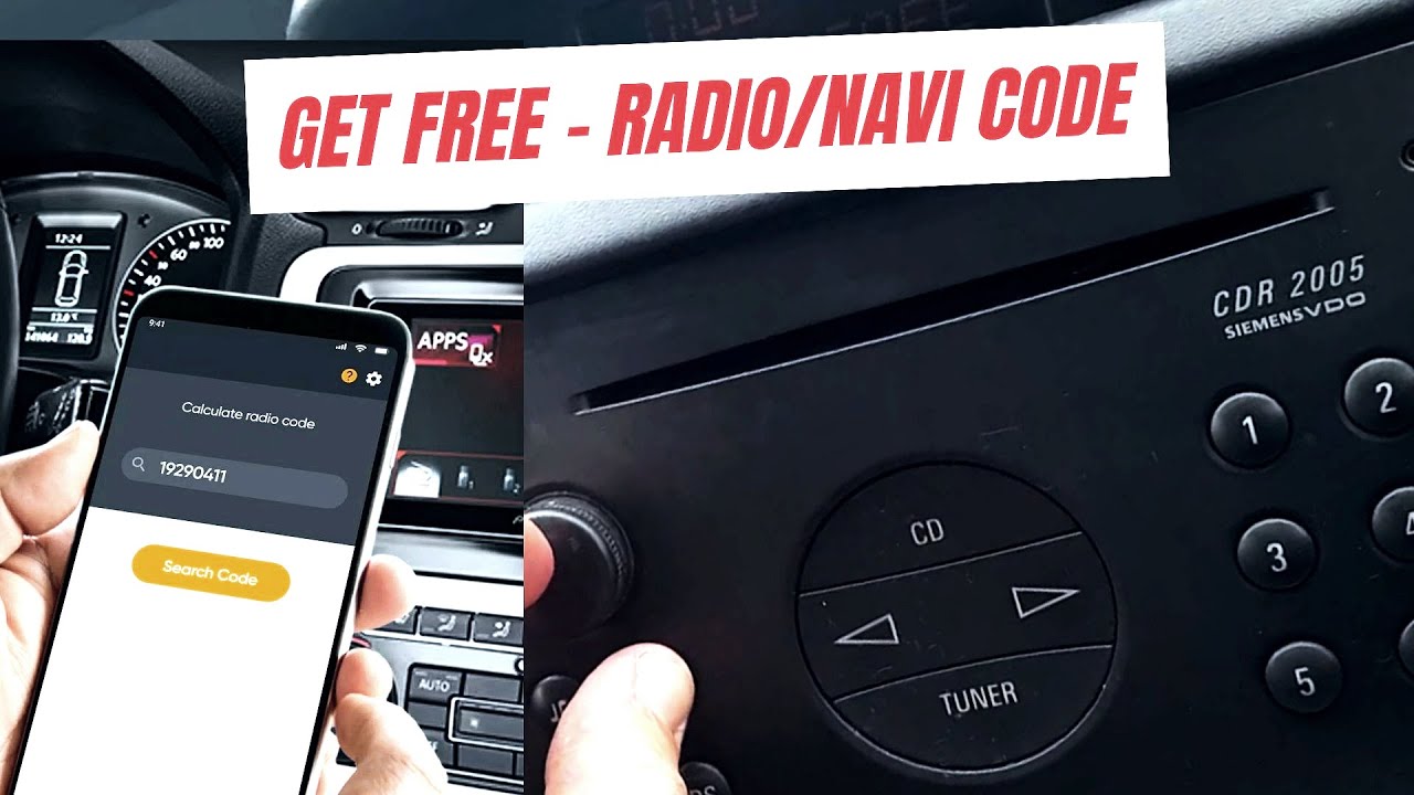 MM Car Radio Series Unlocking Guide - YouTube
