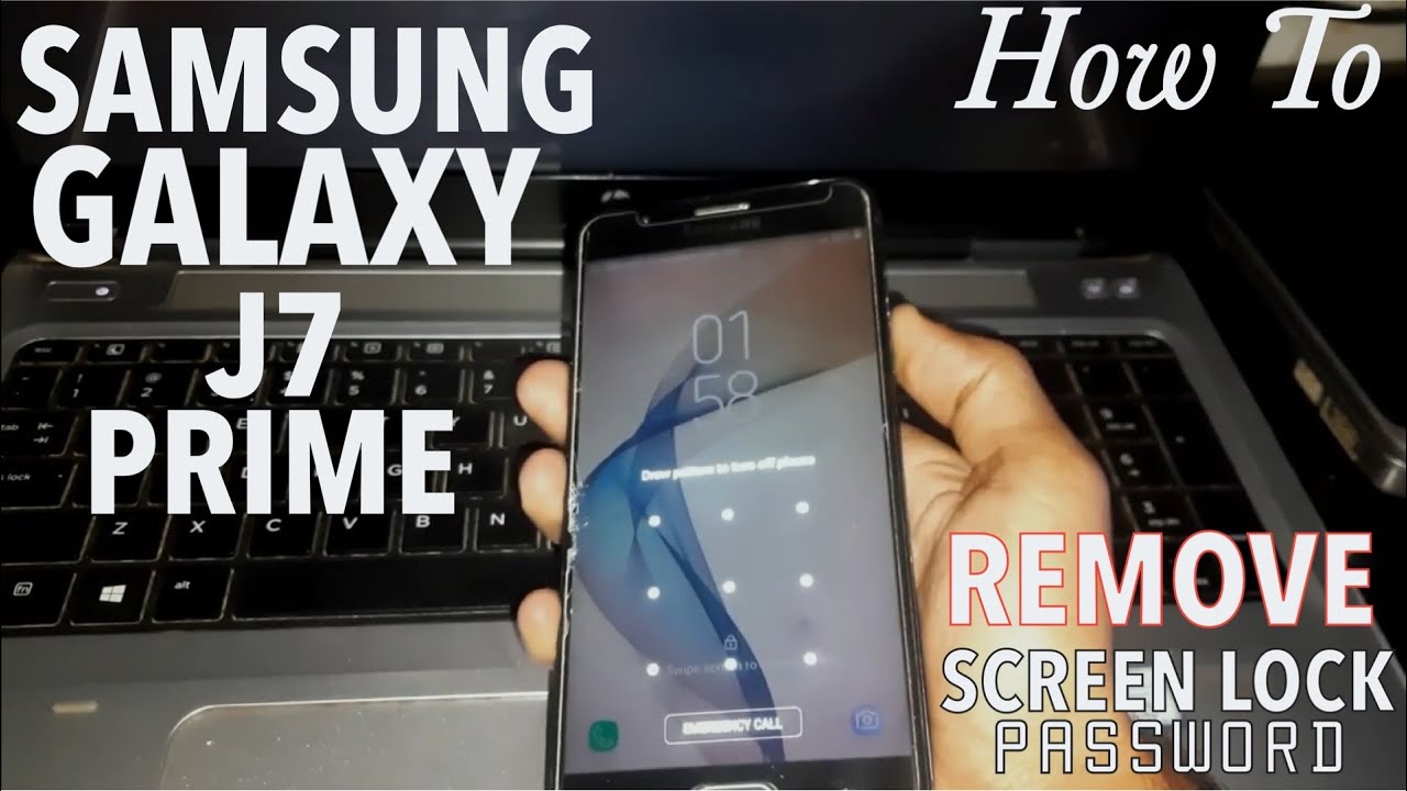 Samsung Galaxy J7 Prime Unlock Screen Lock | Hard Reset Without PC ...