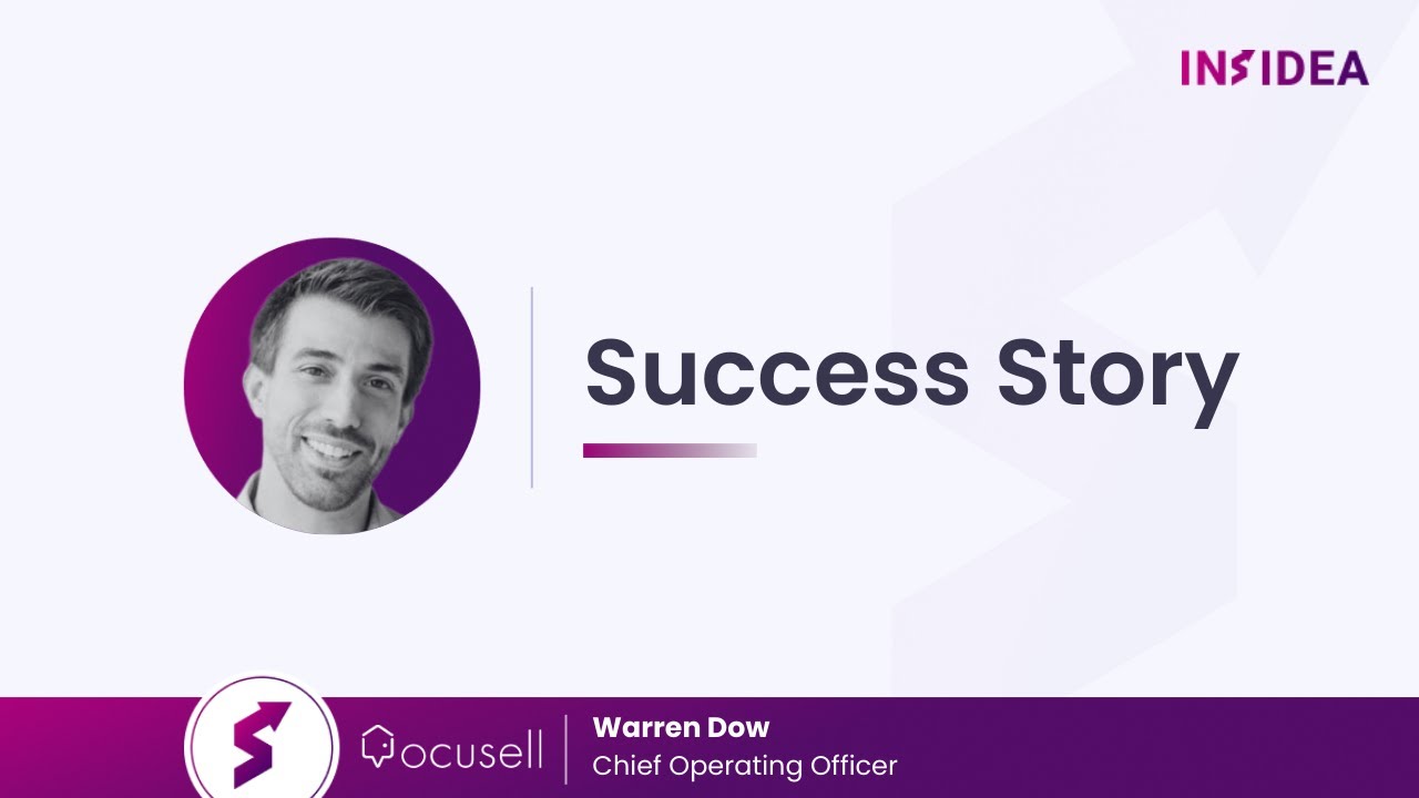 Warren Dow, Chief Operating Officer of Ocusell Inc Reveals How INSIDEA ...