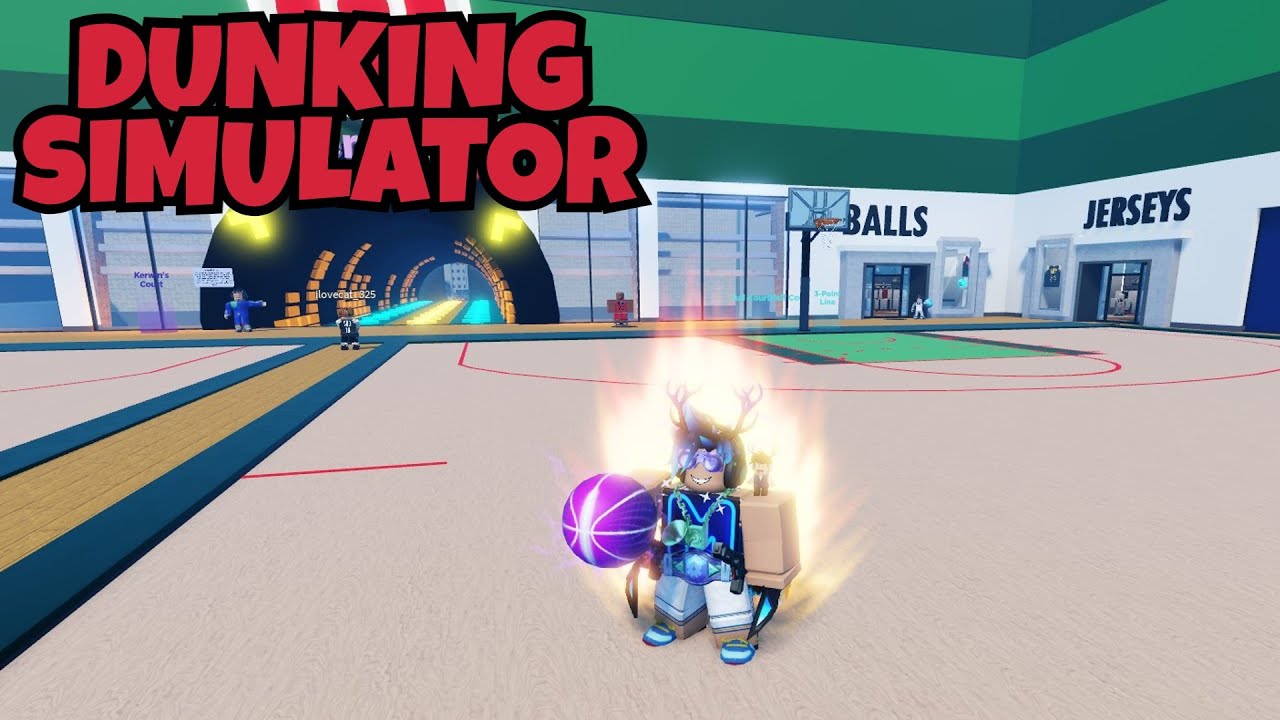 Dunking Simulator 🏀, ANIMATION LEVEL STAR 5 BALL 60x JERSEY 50x in ...